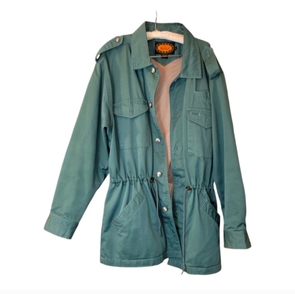 Woolrich | Jackets & Coats | Vintage Woolrich Green Utility Outerwear ...